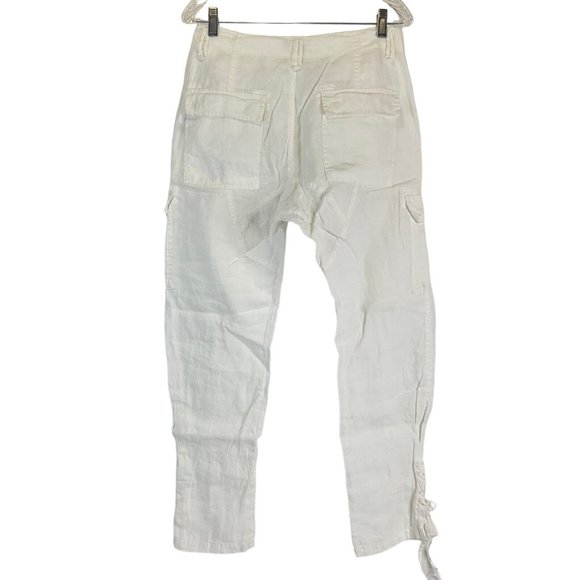Joie | Pants & Jumpsuits | Joie Pants Womens Sz 4 White Telutci Linen ...